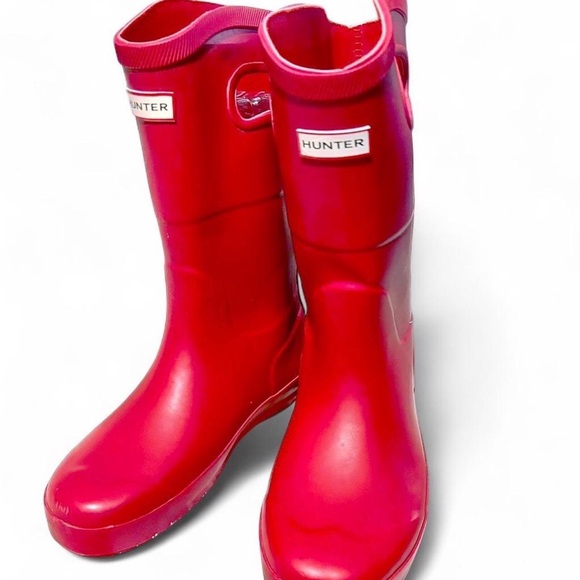 Hunter | Shoes | Hunter Bold Red Waterproof Boots | Poshmark